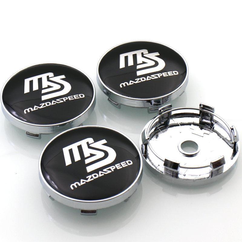 Satın alın 60mm MS Car Wheel Center Hub Cap Badge Emblem Covers | Joom