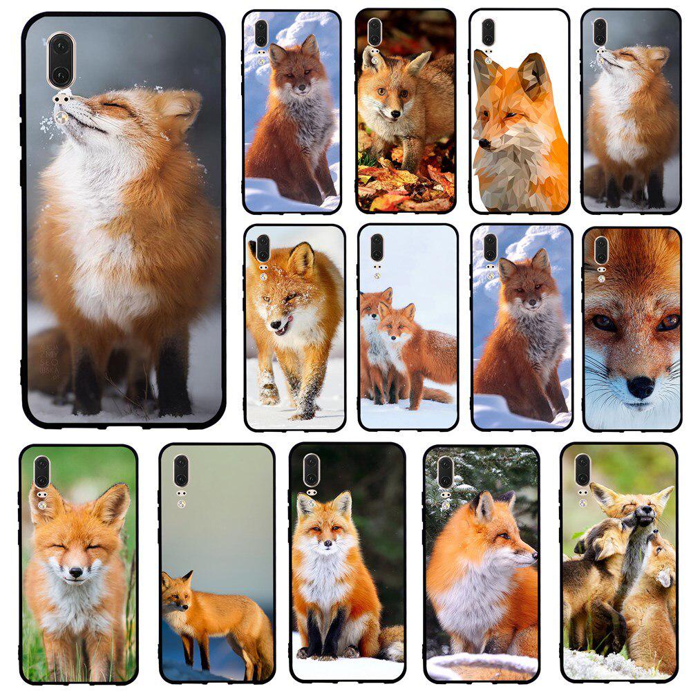 Cheap Fox Phone Case for Huawei Honor 6A 7A 8 9 10 Lite View 20 9X Pro ...