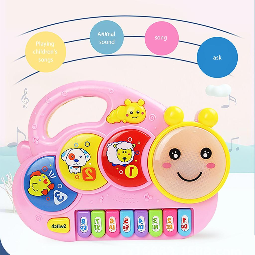 Buy Kids Musical Piano Animal Sound Keyboard Educational Toys at ...