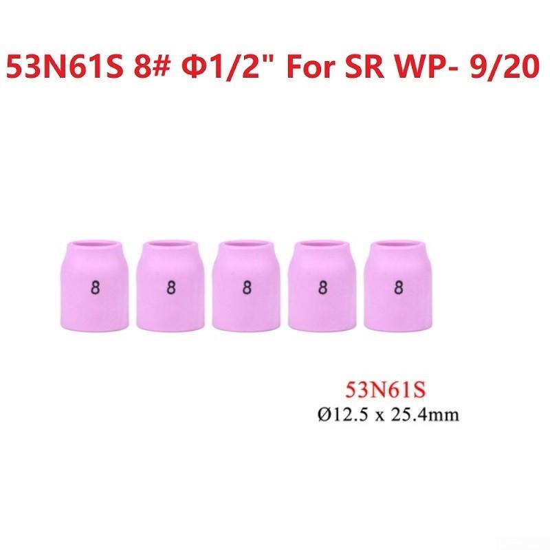 Buy Set Nozzle Gas Lens Cup Aluminum Oxide 25.5mm 5pcs at affordable ...
