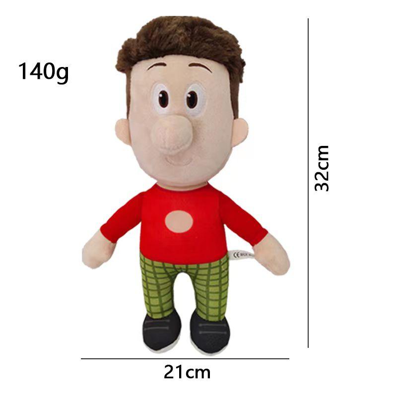 Buy Cartoon Plush Big Nate Toy Nate Dee Dee Teddy Francis Christmas ...