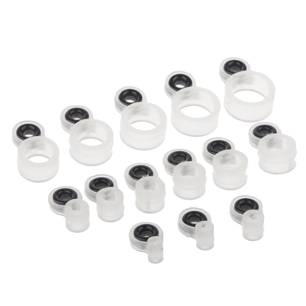 Satın alın 14pcs Telescopic Fishing Rod Guides Top Ring Set Repair Kit ...