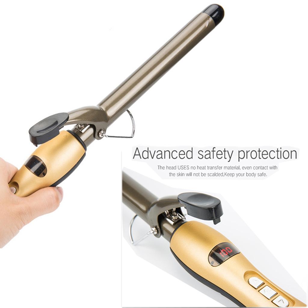 Buy 32Mm Professional Ceramic Hair Curling Irons Curler Quick Heat Dry ...