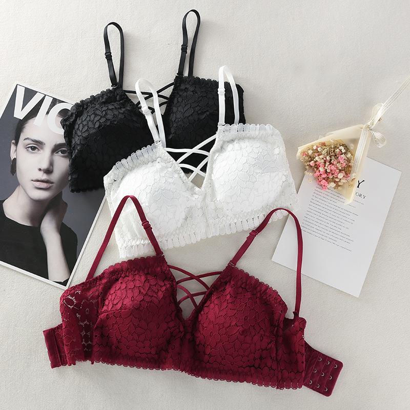 Buy Sexy Push Up Bra Women Lingerie Beauty Bra Deep V Wire Free ...