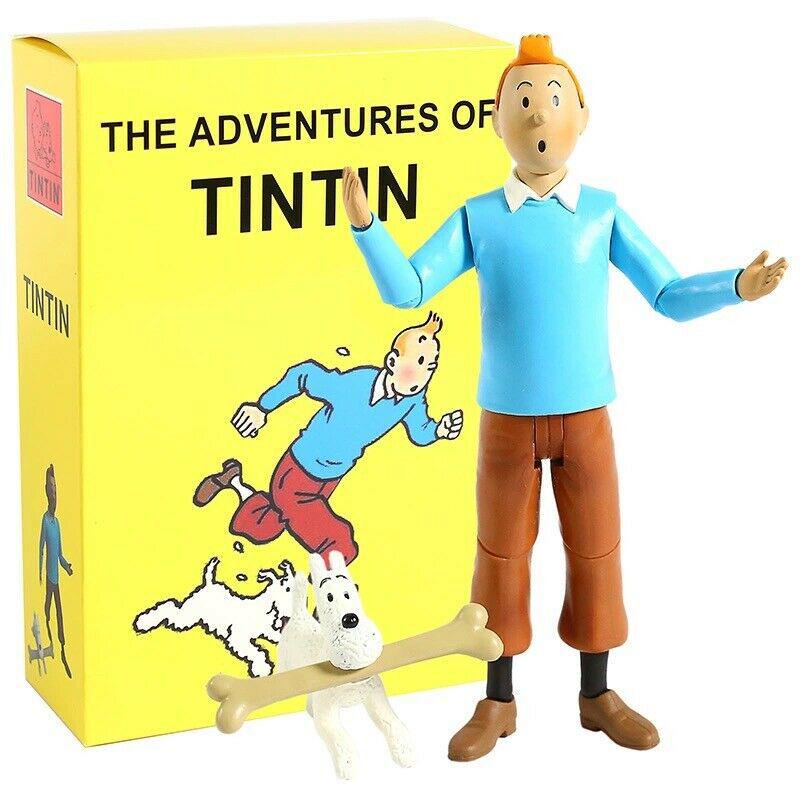 Buy The Adventures of Tintin Tintin and Milou Action Figure Collectible ...