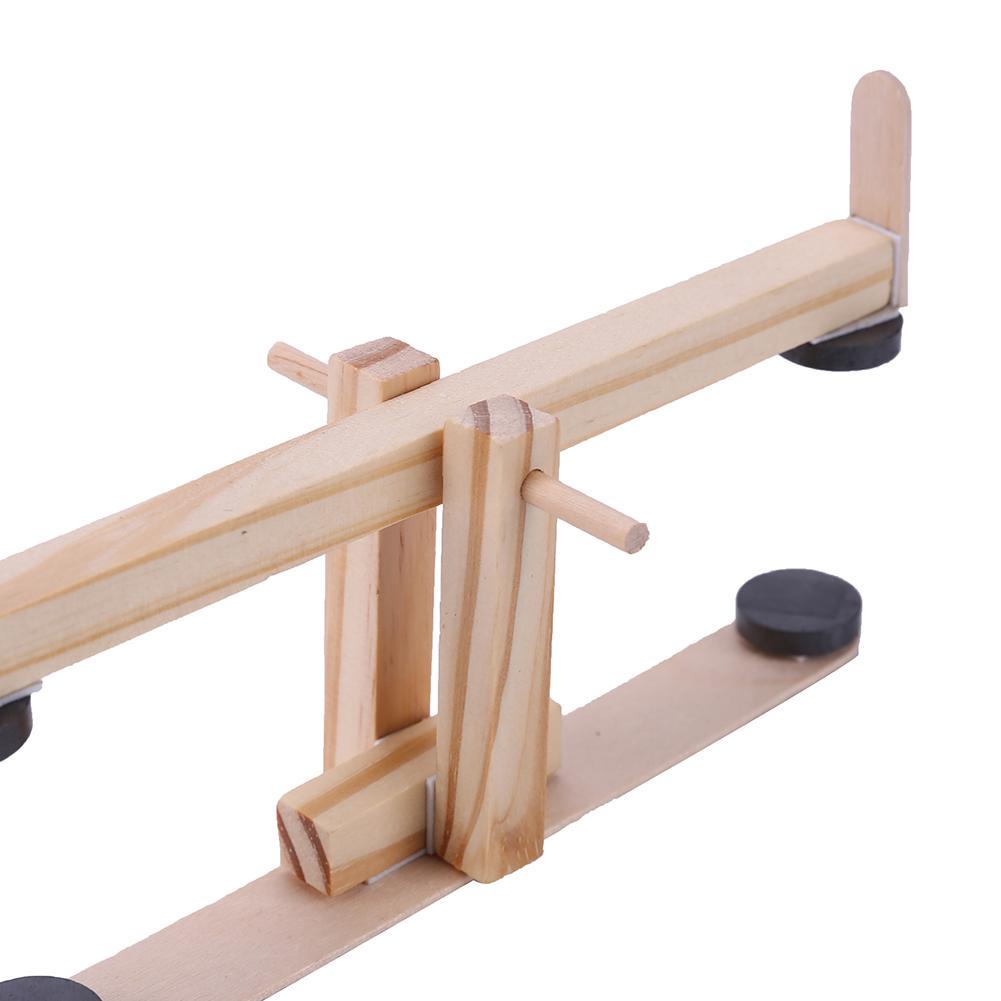 Kids DIY Seesaw Model Kit Wood Science Experiment Educational Learning ...