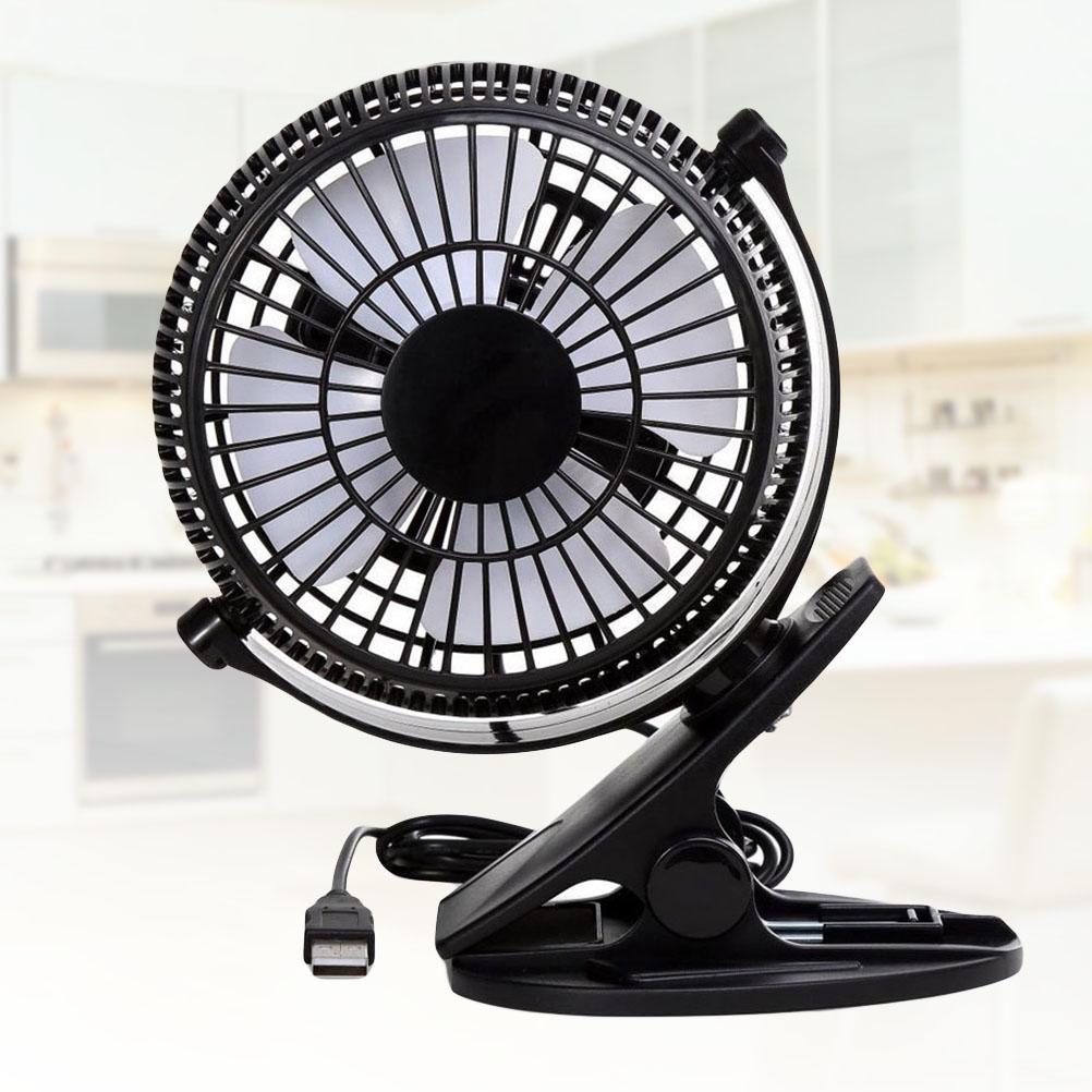 8 Inch USB Clip Desk Personal Fan Table Fan Desk Fan Air Cooler Silence ...