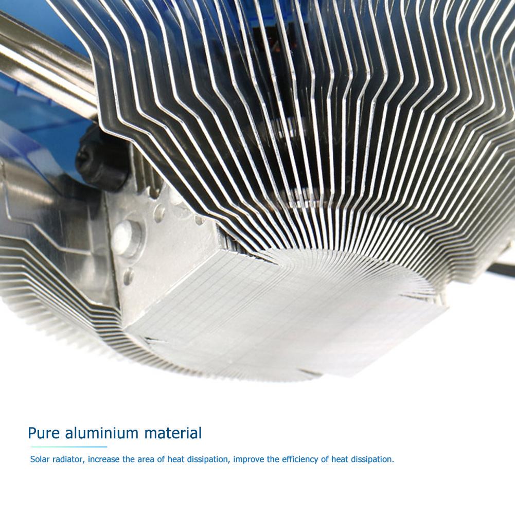 Buy Wanjiafeng CPU Cooling Fan RGB Lighting 4 Pin Desktop Air Cooler ...