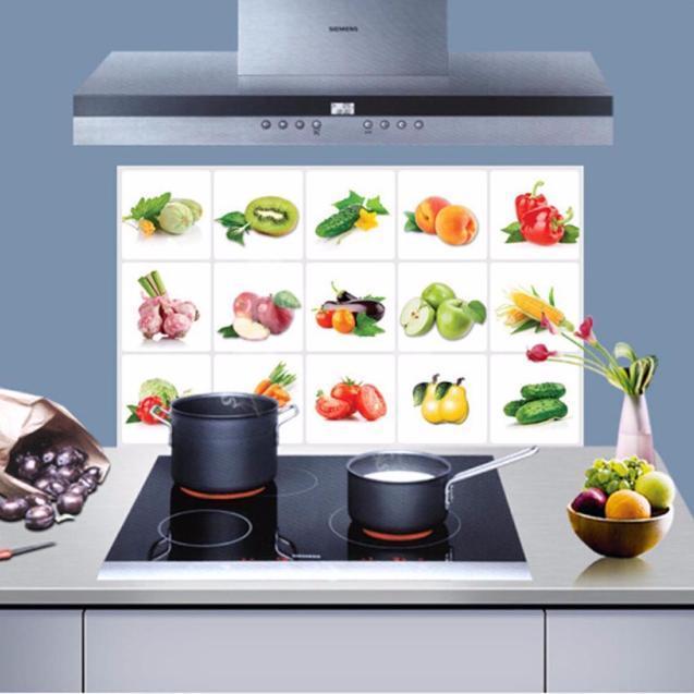 Buy Kitchen Oilproof Removable Wall Stickers Art Decor Home Decal at ...
