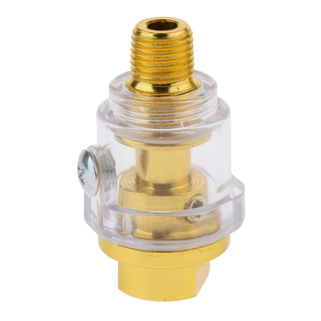 Buy Brass Mini In Line Oiler Lubricator for Pneumatic Tool Air ...