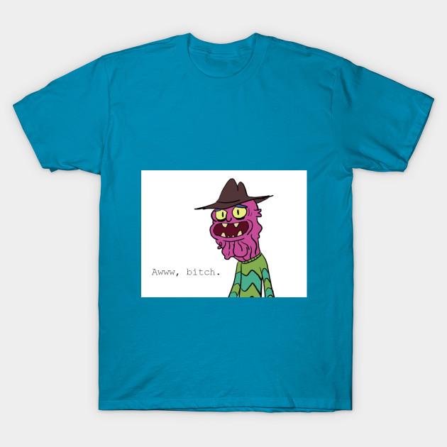 Buy Women Funny 100% Cotton T-Shirt Scary Terry Print Tshirt Ullzang ...