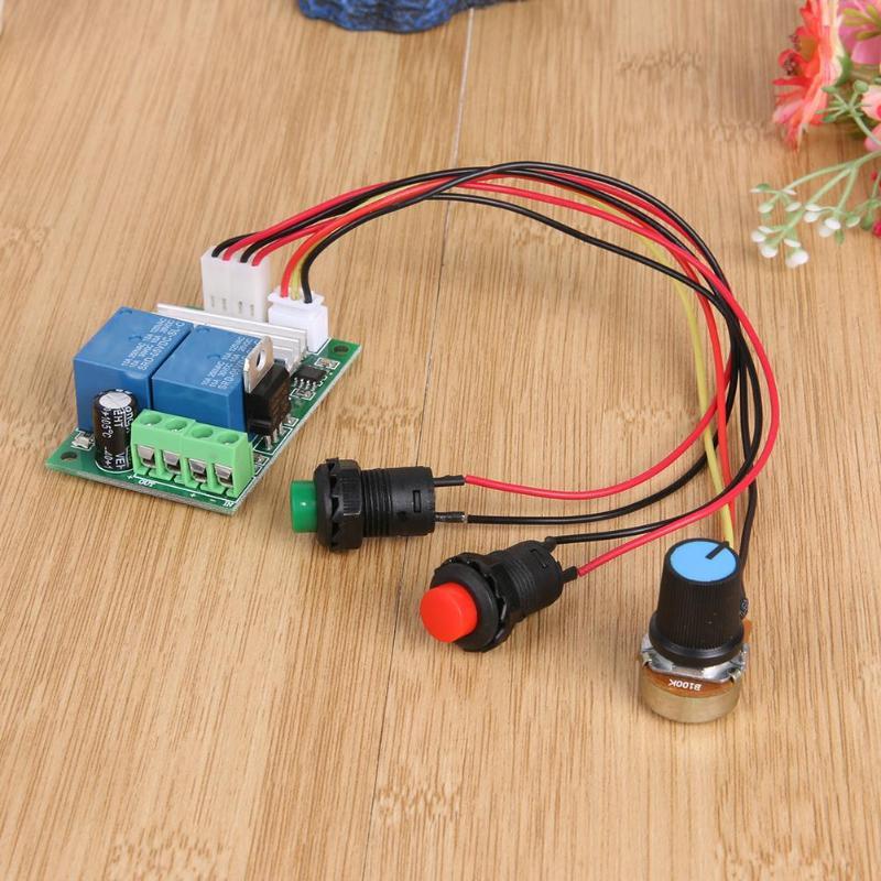 Buy 6V-24V 3A DC Motor Speed Control Controller PWM Regulator Reversible Switch at affordable ...