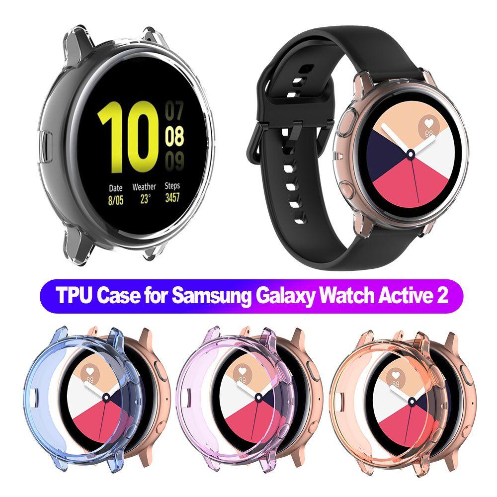 Buy Slim Clear Bumper Frame Protective Cover TPU Watch Case for Samsung ...