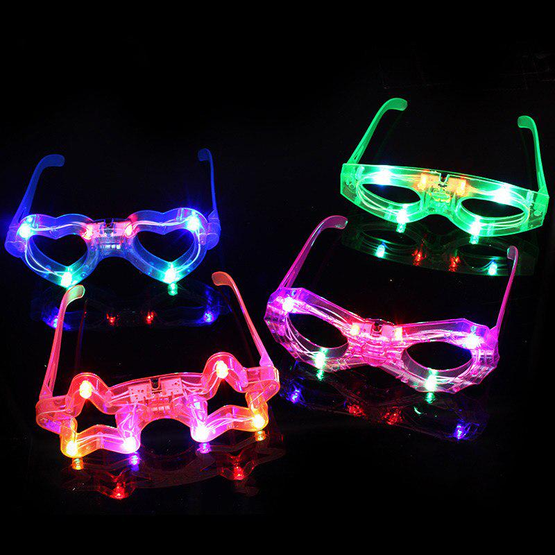 Buy Funny Party Luminous Glasses Fancy Dress Eye-catching Party Eyewear ...