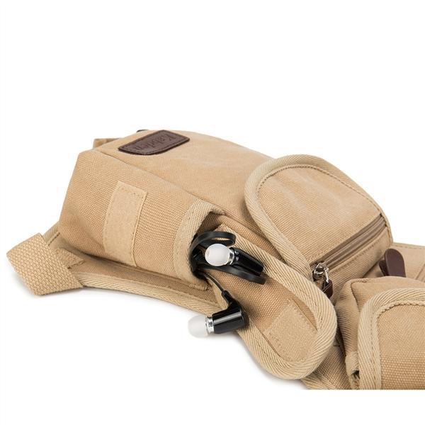 Buy Multiction Outdoor Sport Leg Bag Canvas Waist Bag Thigh Pouch Money ...