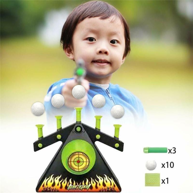 Hover Floating Target Air Shot Game Foam Dart Blaster Shooting Ball Toy ...