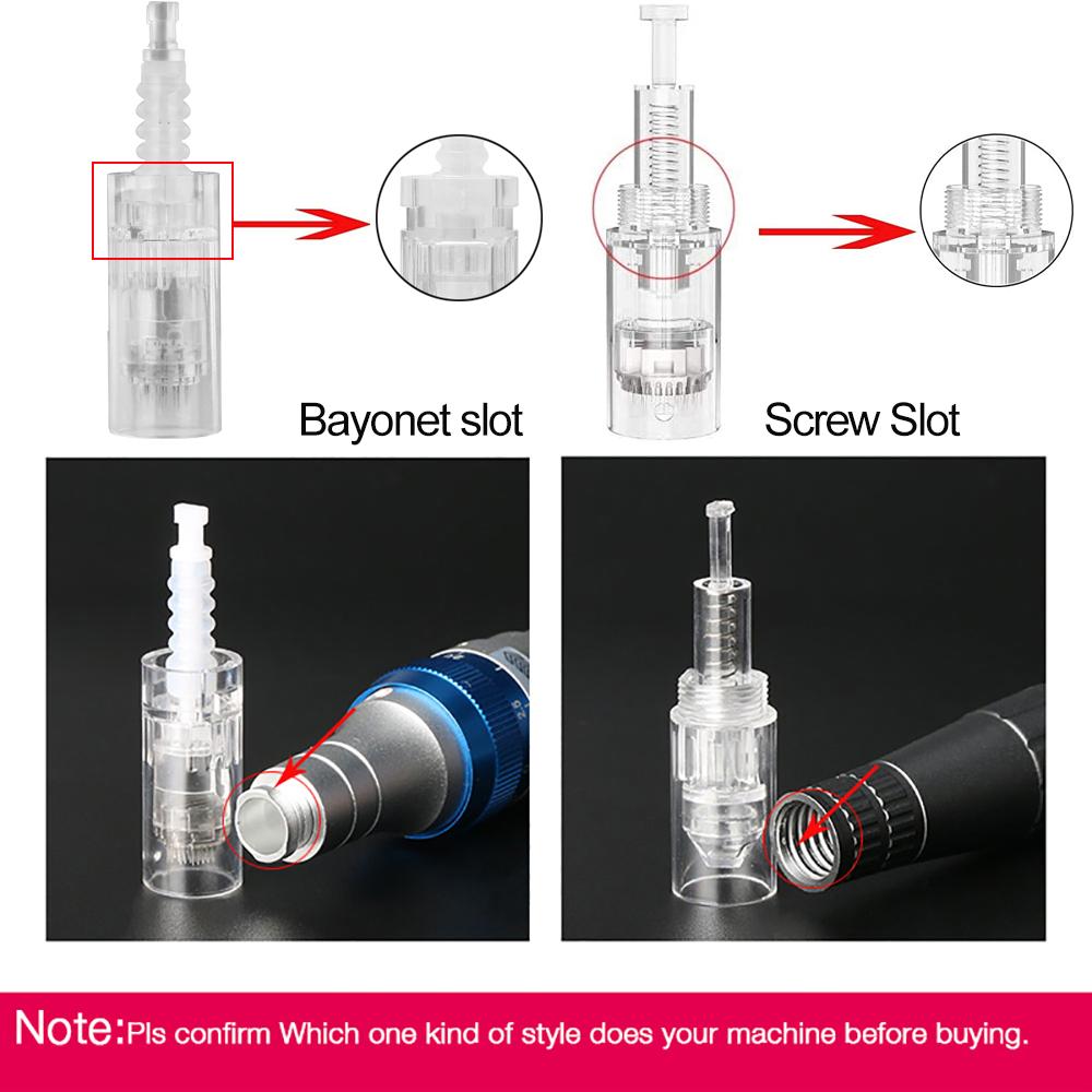 Cheap Screw Port Style Disposable Cartridges Electric Microneedling Pen ...