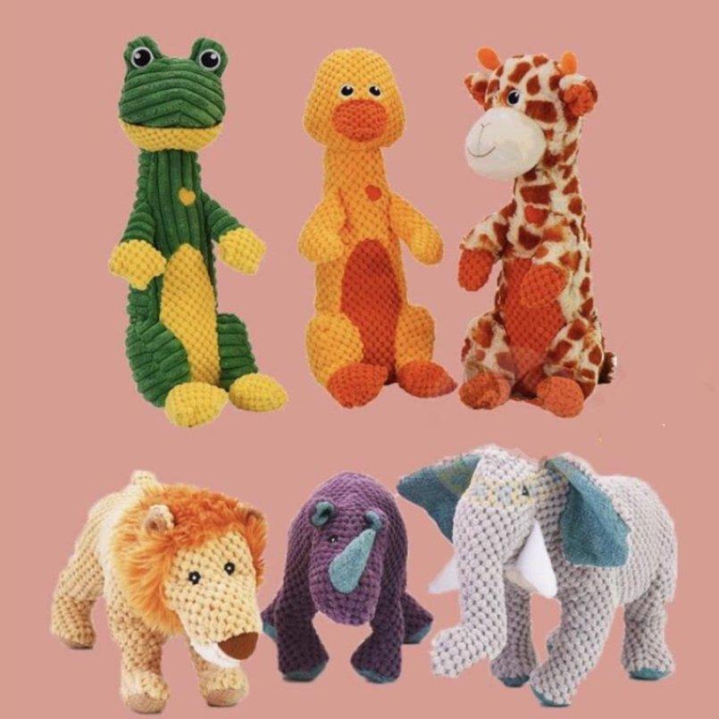 Buy BMS Dog Molar Toys Small Medium-sized Dogs Plush Molar Pet Sounding ...
