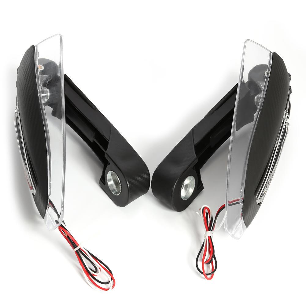 Buy 1 Pair Motorcycle Hand Guard 22mm Handlebar Handguard W/ Turn ...