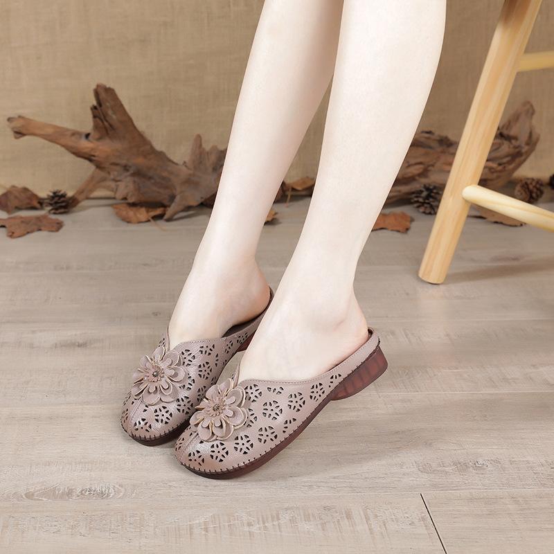 Buy Fashion Women Shoes Genuine Leather Loafers Women Casual Shoes Soft ...