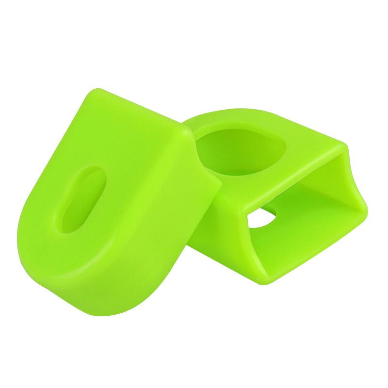 Buy 2Pcs Silicone Bicycle Crank Arm Protector Cover Race Crank Boot ...