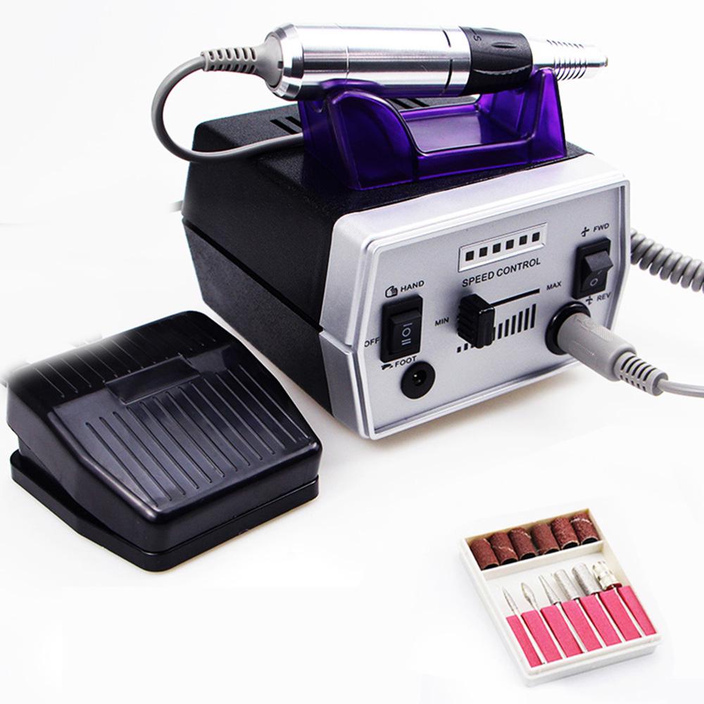 Buy Electric Nail Drill Machine 35000rpm Profession Manicure Pedicure ...