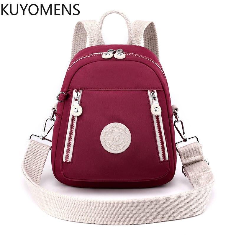 Satın alın Small Women Backpack Nylon Rucksack School Female Backpack ...