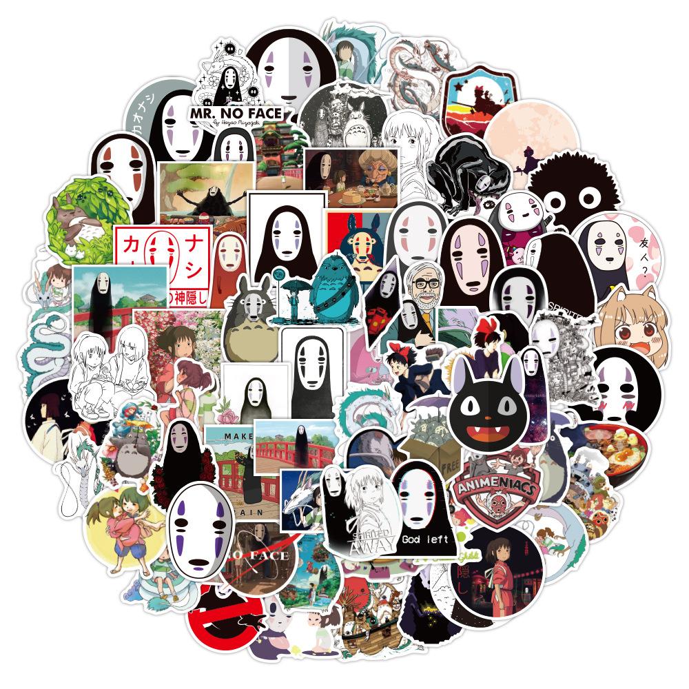 Satın alın 25 pcs Ghibli Hayao Miyazaki Totoro Japan Anime Stickers ...