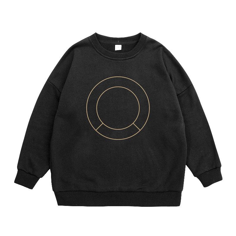 Buy Kids Sweatshirt Pnw Wilderness Printed Black Cotton Polyester ...