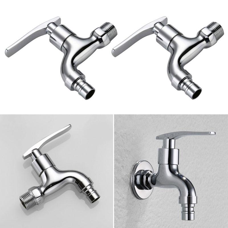 Buy Garden Washing Machine Water Tap Faucet Polished Chromeplate Finish ...
