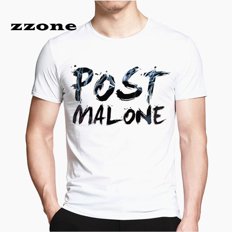 Buy Hip Hop Post Malone T Shirt O Neck Short Sleeves Summer Casual ...