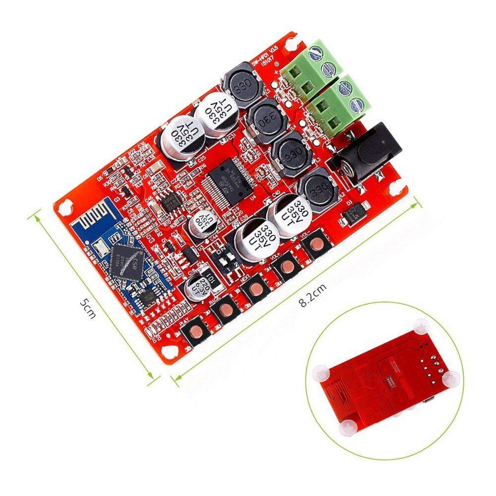 TDA7492P 50W x 2 Digital CSR8635 Bluetooth 4.0 Chip BT Audio Receiver ...