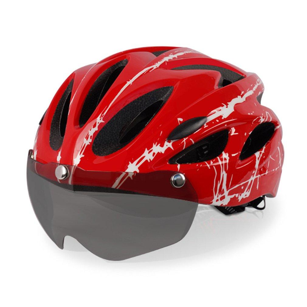 Buy May Travel Cycling Helmet With Goggles Ultralight MTB Bike Helmet ...