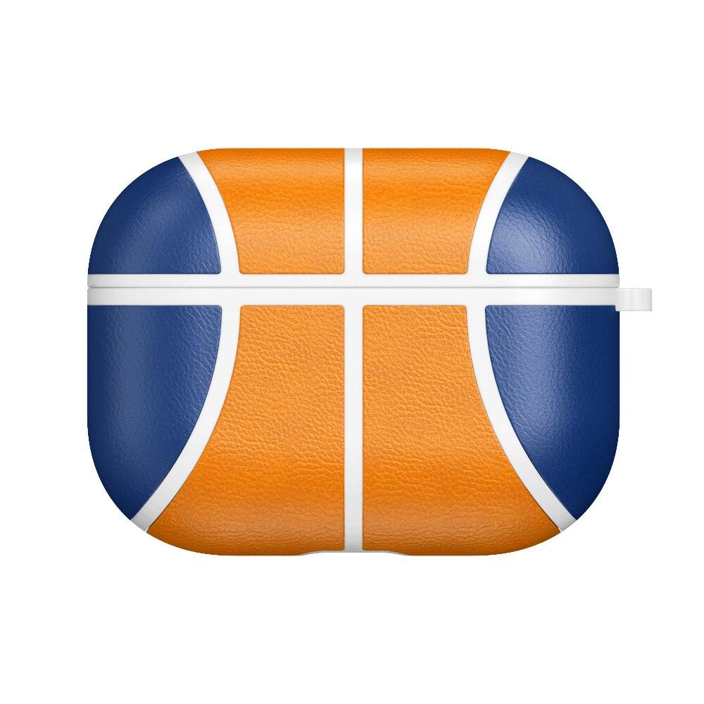Buy Case for Airpods Pro Case Leather Basketball For Air Pods 3 Skin ...