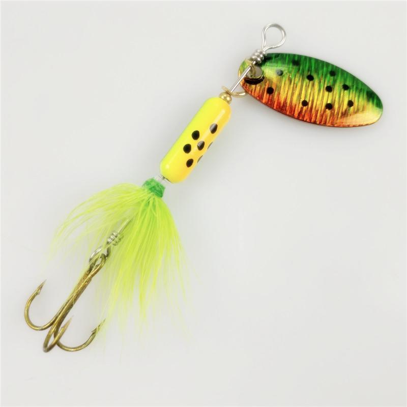 Buy 1pcs Fishing Lures Sequin Spoon Metal Wobble Spinner Baits Wobblers ...