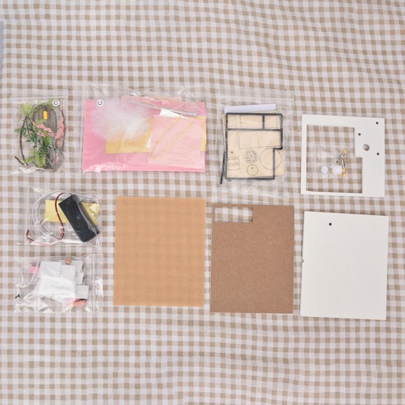 Buy DIY Handcraft Miniature House with Furniture Personality Gift for ...
