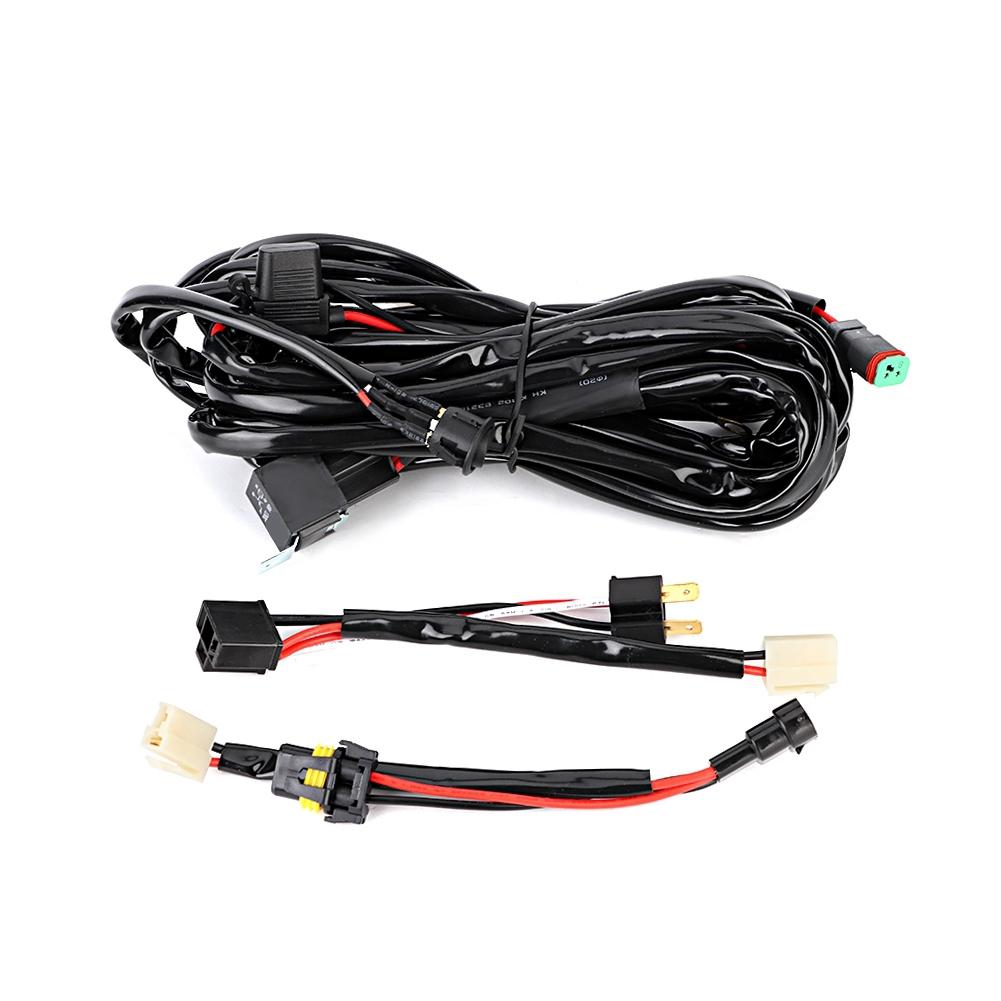Car LED Light Bar Control Switch Wiring Harness 9005/for H4 Adapter ...