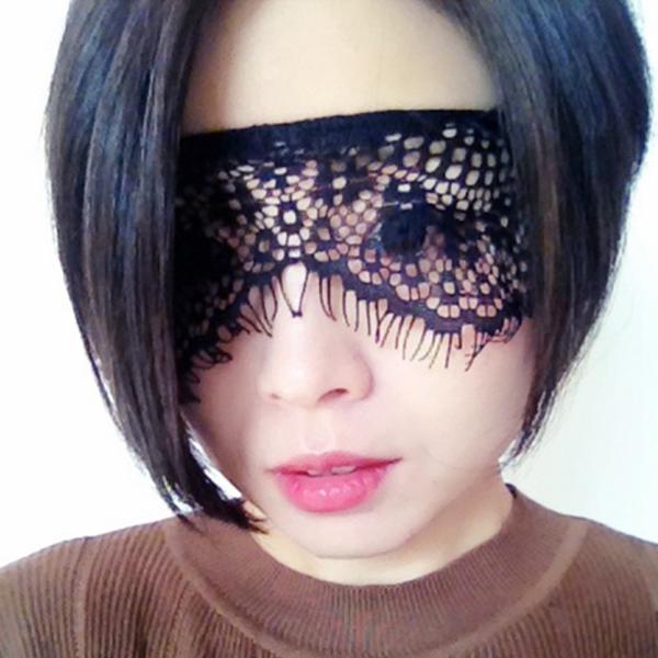 Buy Mysterious Veil Masquerade Mask Belly Dance Veil Mesh Lace Face ...