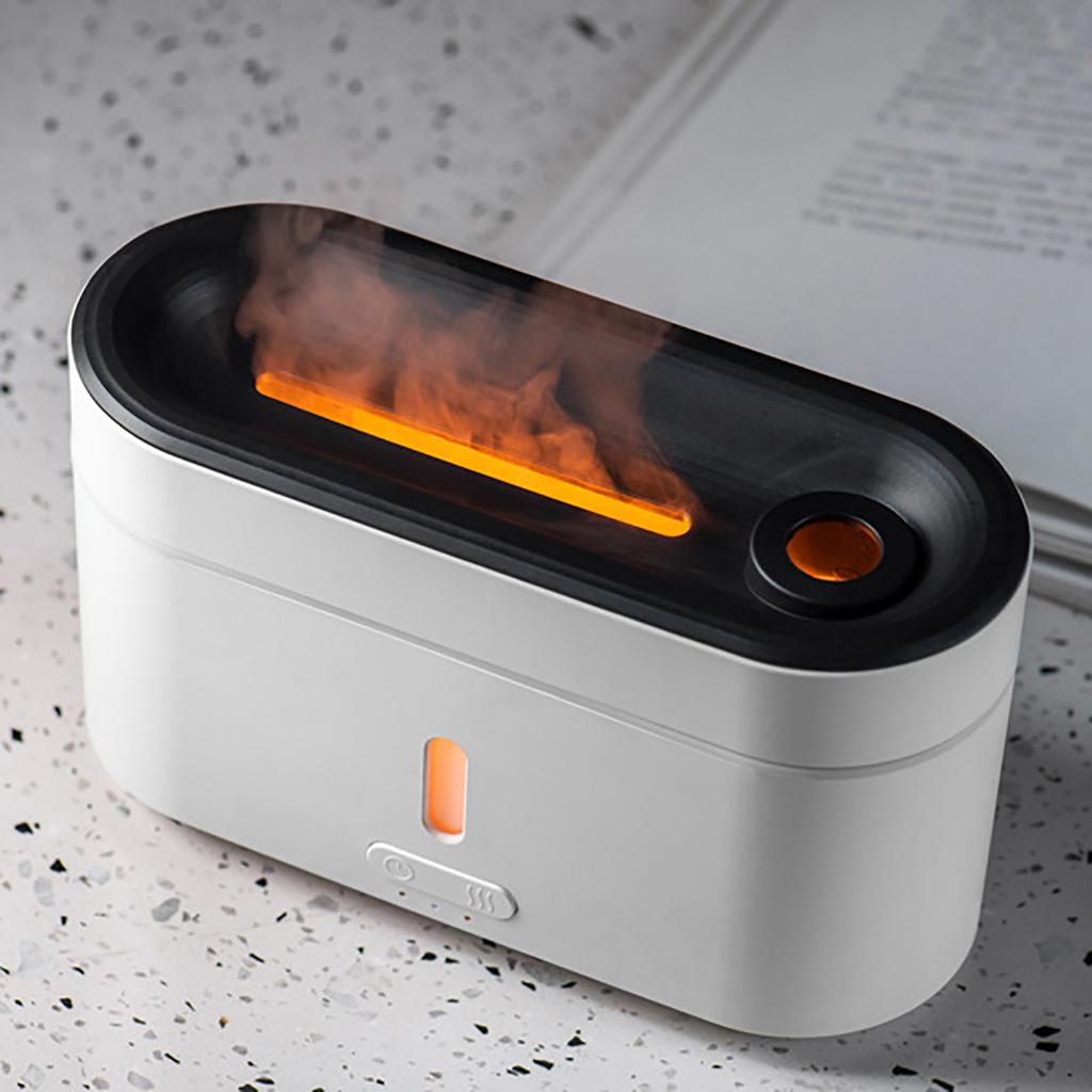 Cheap Flame Humidifier Mute Aromatherapy Machine Bedroom Lighting Large ...