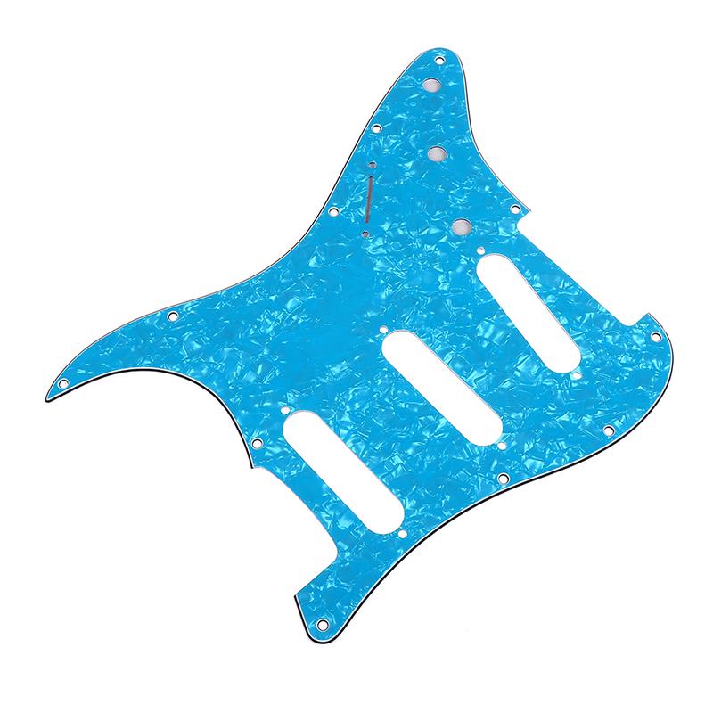 Buy 3Ply Guitar Light Blue Pearl Pickguard Scratch Plate For Fender ...