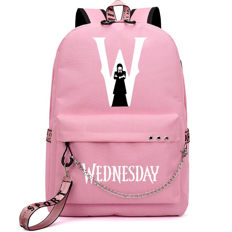 Cheap Wednesday Addams Backpack Wednesday Addams Backpack School Bags ...