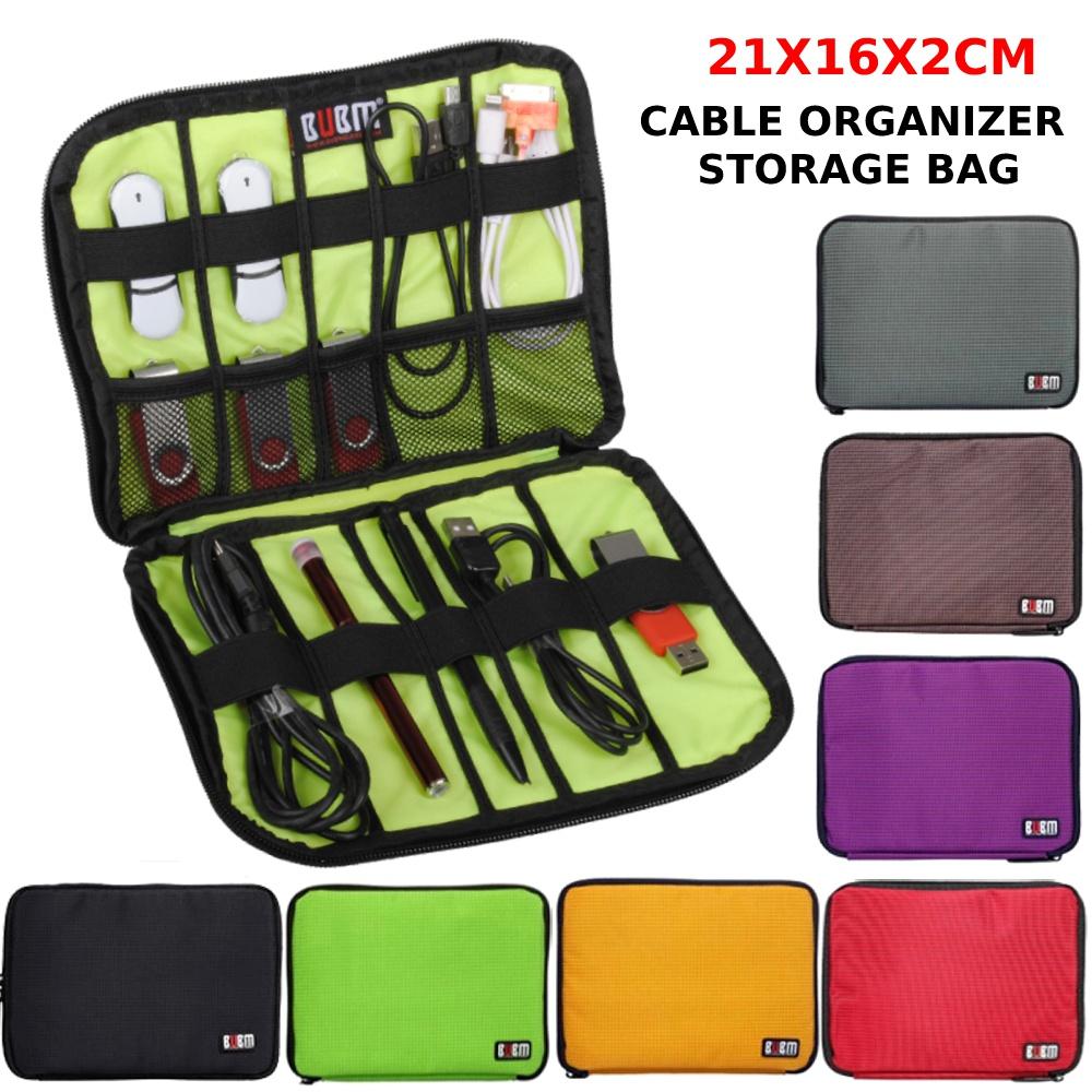 Buy Waterproof Portable Travel Digital Product Cable Organizer Bag ...