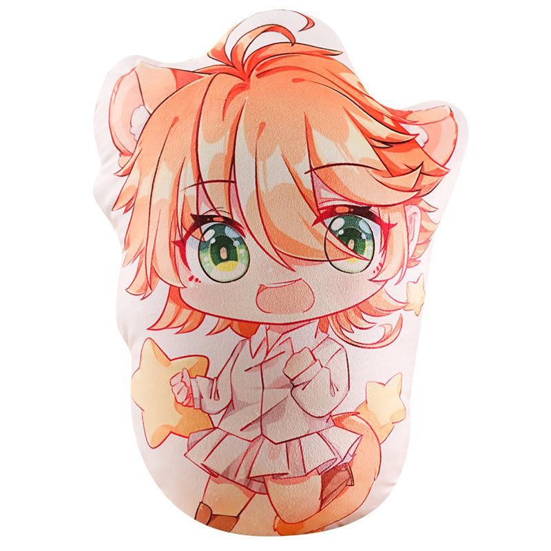 Cheap Anime The Promised Neverland Manga Peripheral Plushies Pillow ...