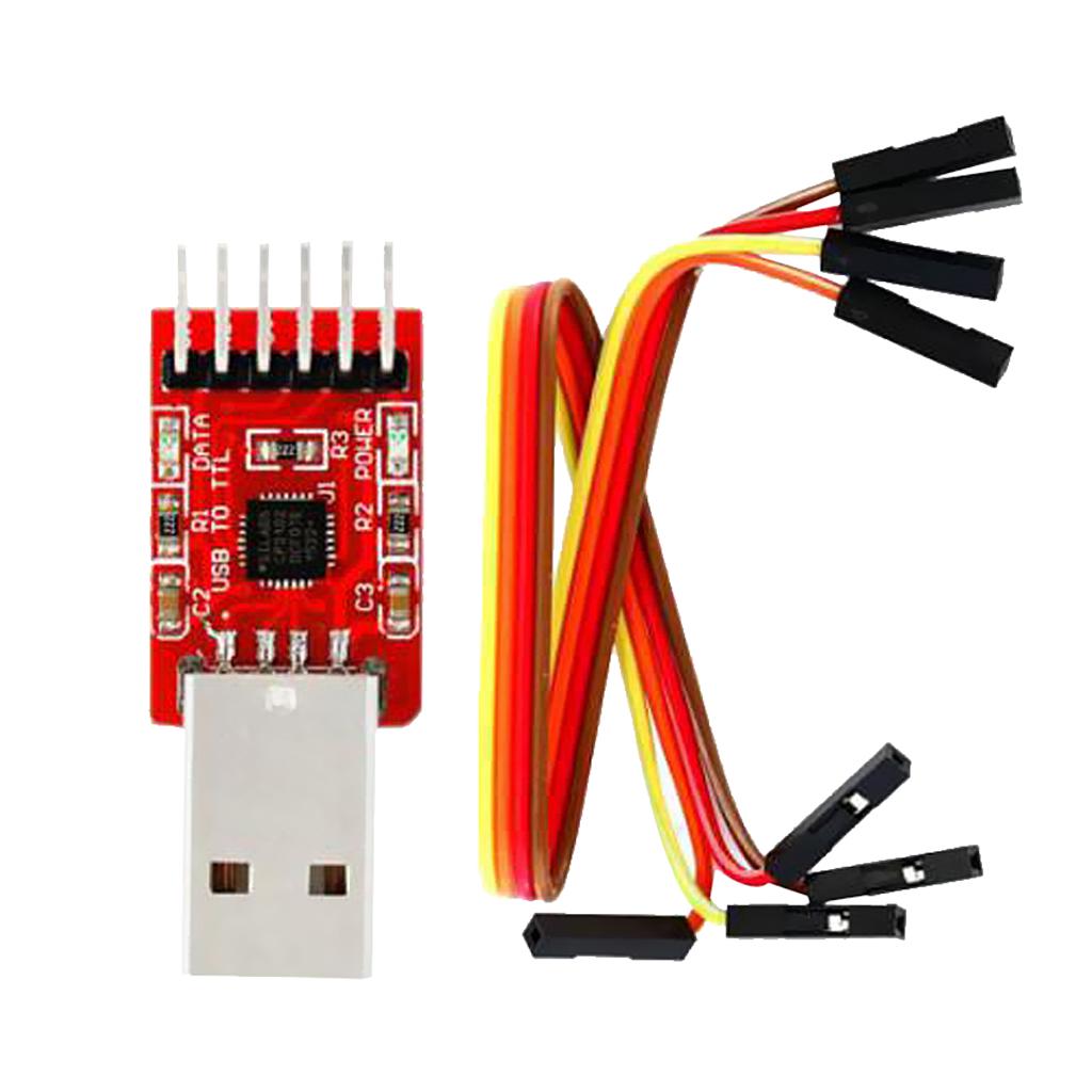 Buy Module USB To TTL Serial STC Download Cable Brush Line Upgrade for ...