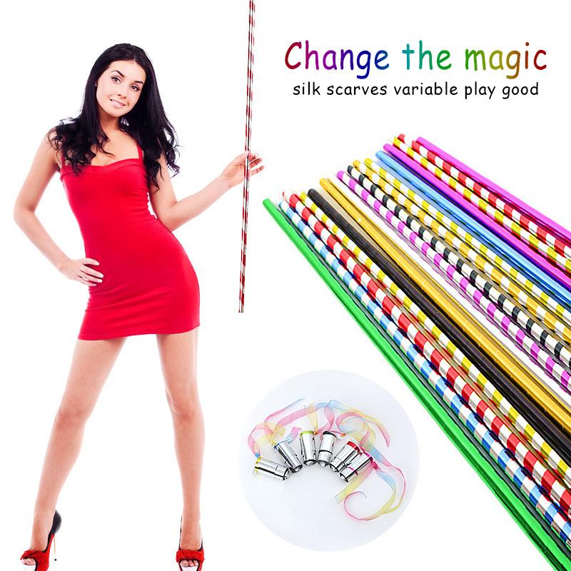 1pcs Uzun Görünen Baston Plastik Sahne Stick Magic Cane Close Up Magic ...