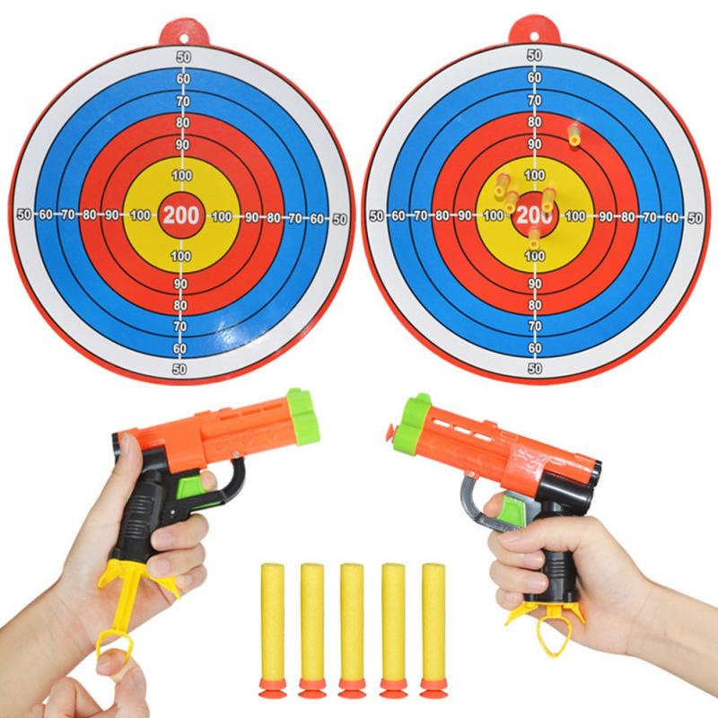 Buy Toilet Shooting Set Game Fun Target Gun Funny Novelty Toy Gift at ...