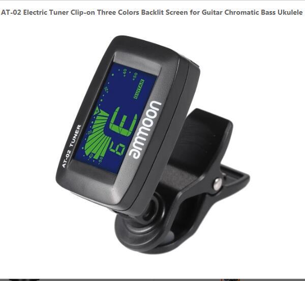 Electric Tuner Clip-on Three Colors Backlit Screen uygun fiyatlı satın ...