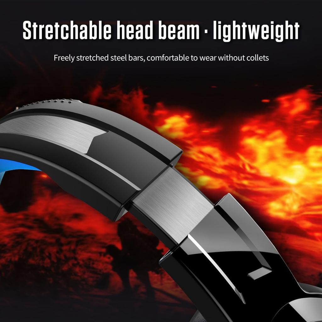 Buy Bo-Eletronics A66 RGB Gaming Headset Super Bass Gaming Headset ...