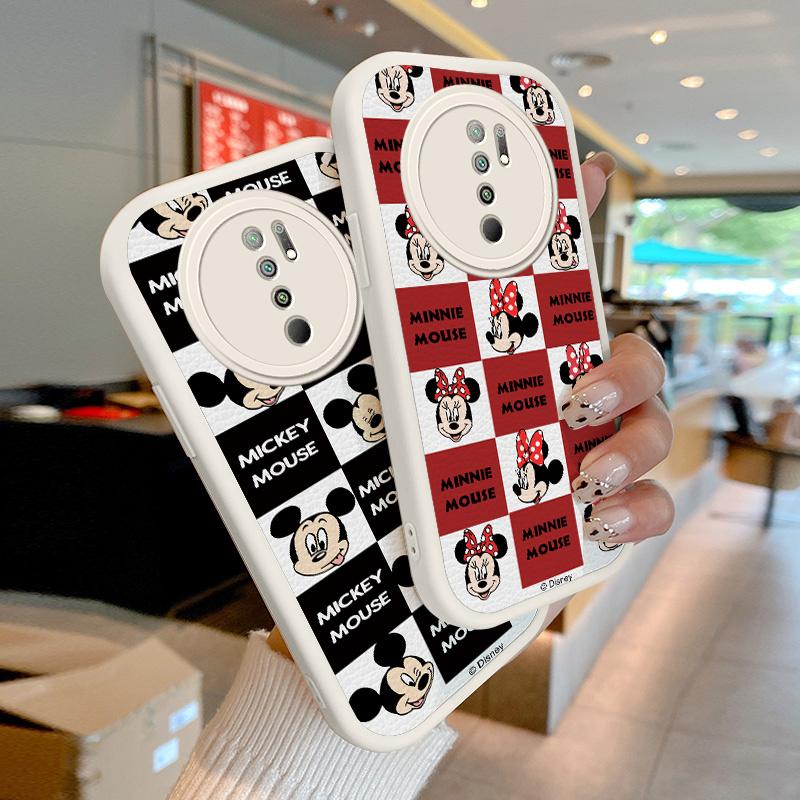 Cartoon Mickey Lambskin Case for Redmi 9 9i 9AT 9A Sport 9C 9 10 Prime ...
