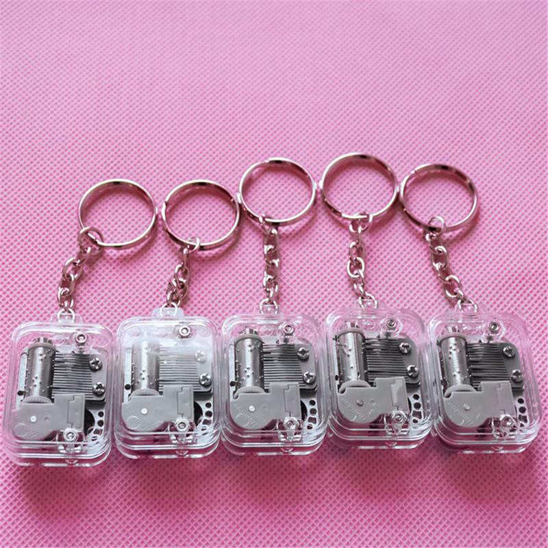 Cheap Creative Mini Music Square Keychain Pendant Personalized Music ...